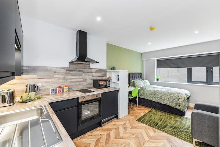 Stylish 1 Bed Studio In City Centre - Nottingham