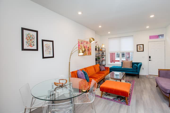 Stylish 3br In Brewerytown | Near Parks + Culture - 필라델피아
