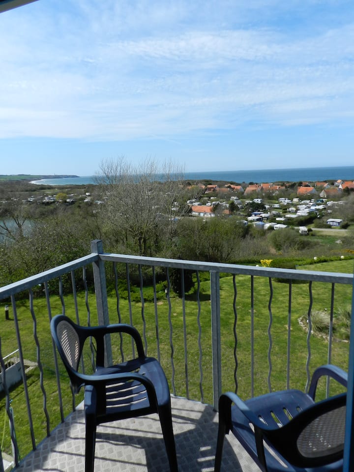 Balcon + Vue Mer + Ascenseur - Wissant