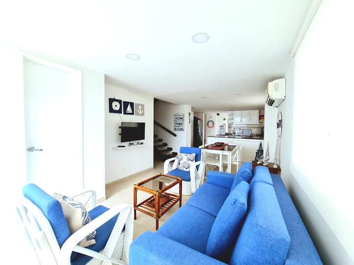 Apartamento Duplex Playa Spratt Bight - San Andrés