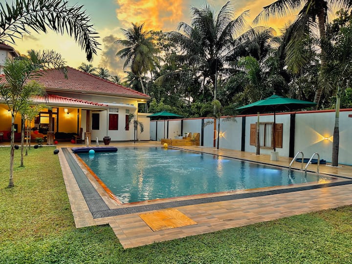 Cozy Villa | 02br With Pool - Hikkaduwa