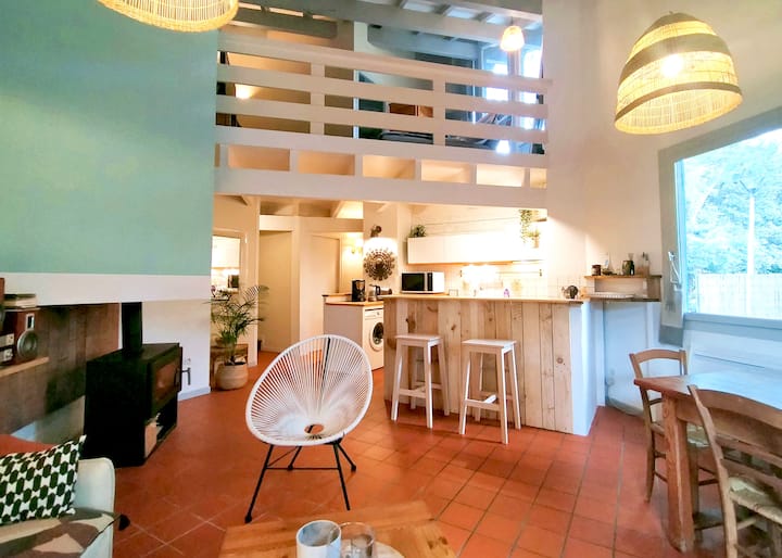 Maison Cosy Entre Lac Et Océan - Saint-Girons Plage