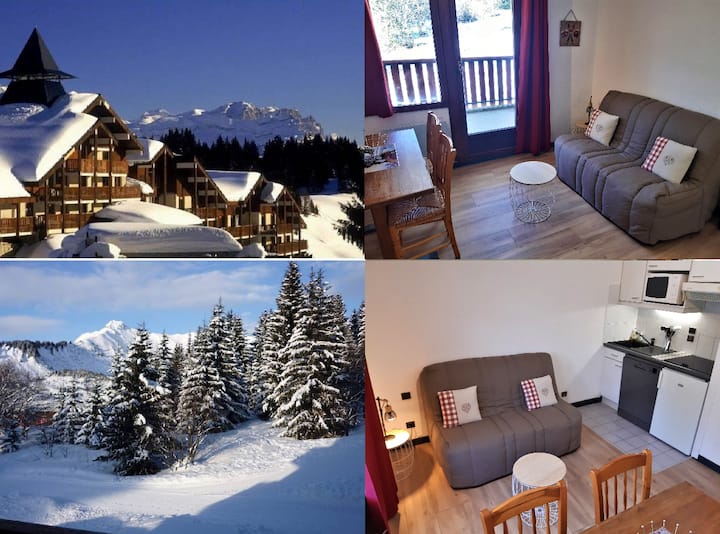 Studio 4 Pers - Station Praz-de-lys - レ・ジェ