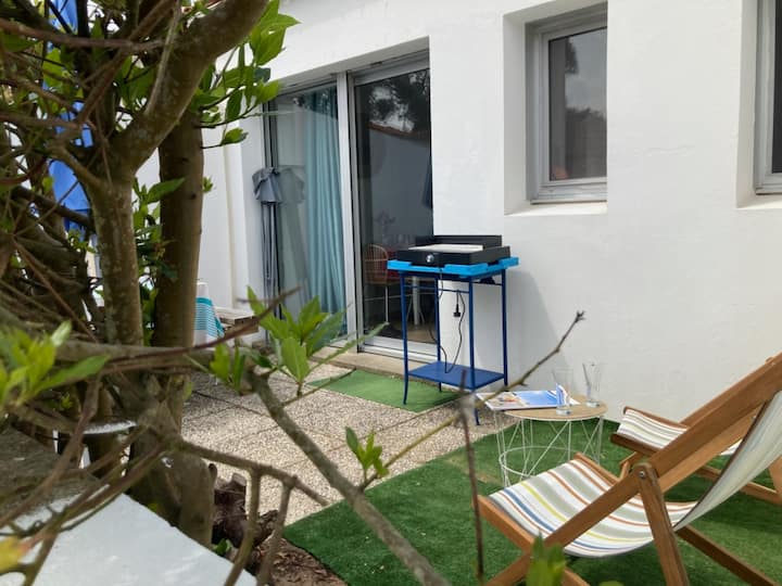 Un Joli Studio Dit La Cabane Proche De La Plage. - Angles