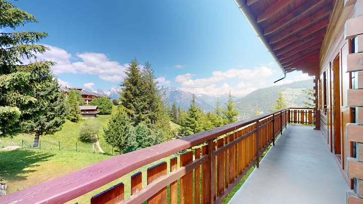 Chalet Familial à La Tzoumaz Les 4 Vallées - La Tzoumaz