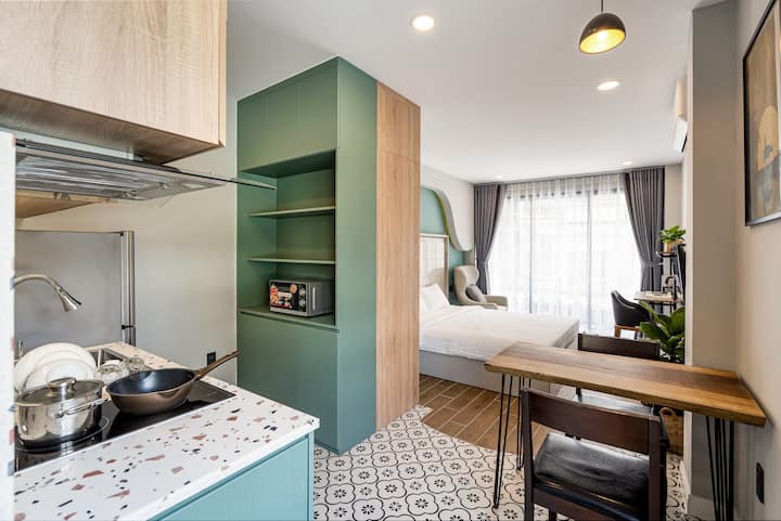 Studio Room & Kitchen In District 1. - Ciudad Ho Chi Minh