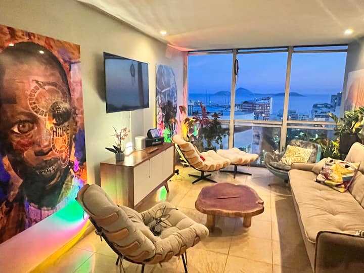 Oceanview Apt In Ipanema -Full Apt Privado - Río de Janeiro