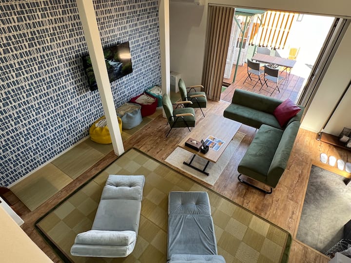 House Near The Sea With Bbq Garden For Up To 5 Pax - 아와지시