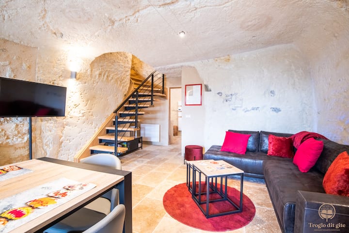 Troglo Dit Gîte 4* Proche D'amboise - Amboise