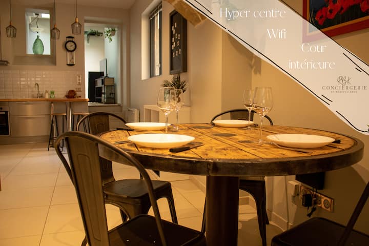 Le Triplex - 4 Pers - Wifi - Centre Ville - Lozère