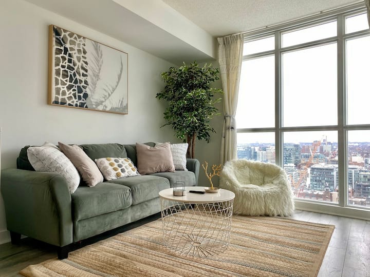 Skyline View King Bed 2 Bedroom Free Parking - Toronto