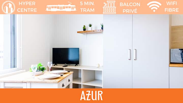 Zenb&b | Azur | Proche Tram | Studio| Balcon Privé - Annemasse