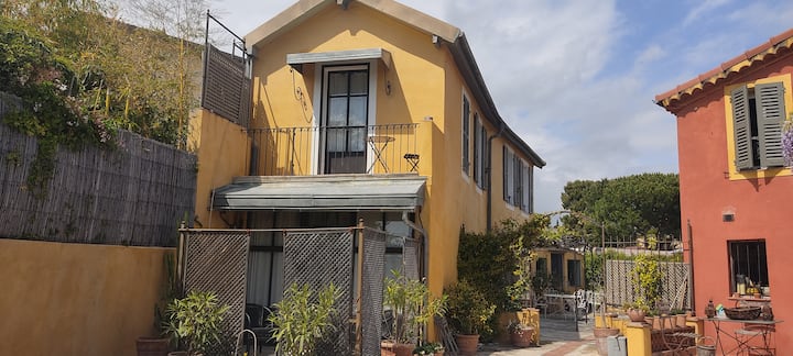 Maison Provençale Proche Mer 10mn Pd Centre Ville - Cagnes-sur-Mer