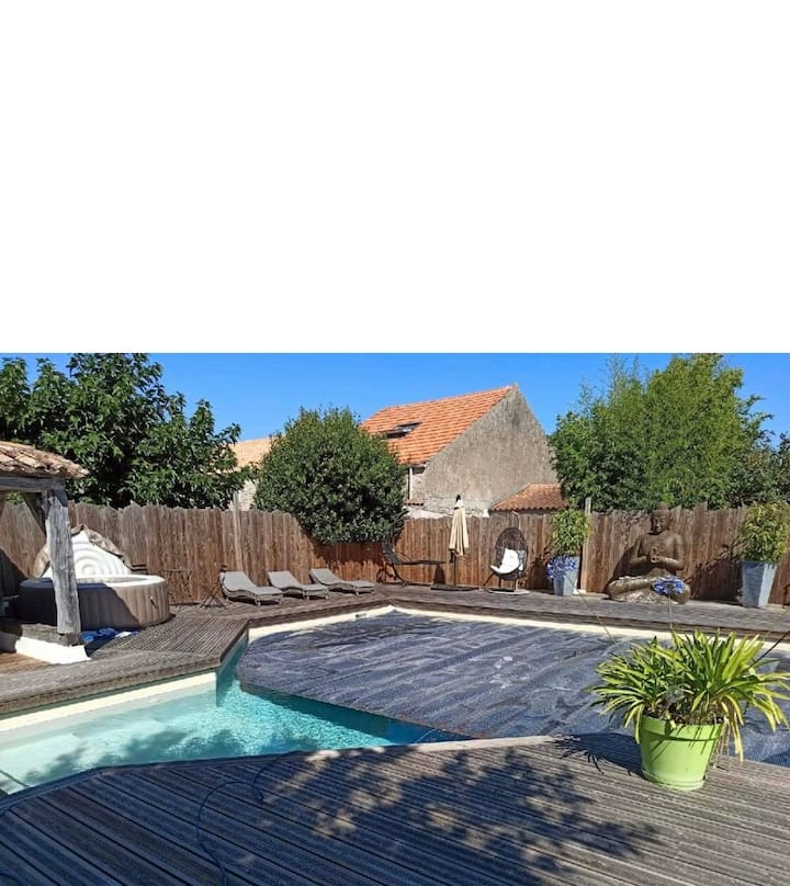 Maison Oléronaise Piscine Privée - Marennes