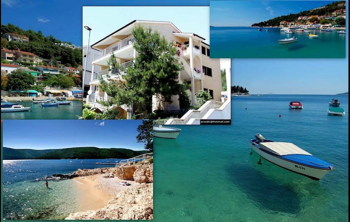 Apartman Drugi Kat Sa Balkonom - Rabac