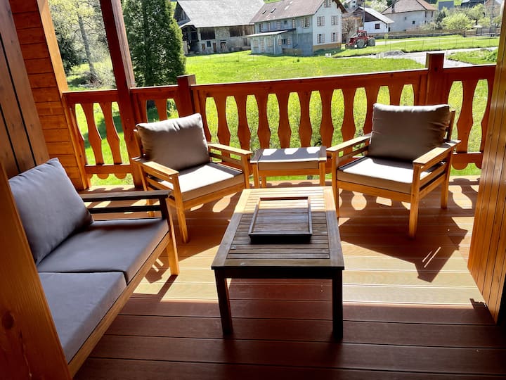 Chambre Avec Jacuzzi Dans Le Massif De Belledonne. - Allemont