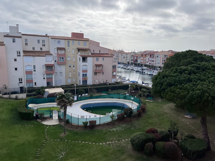 Appartement Vue Mer Et Montagne - Agde
