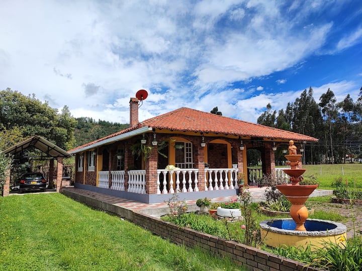 Cabaña Campestre En Sogamoso - Iza