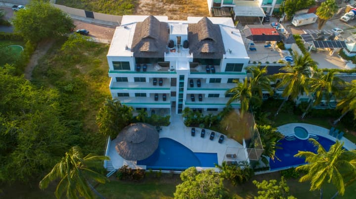 Departamento En Zona Diamante Con Vista Panorámica - Acapulco
