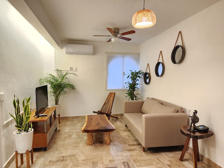 Departamento Coral, Cómodo Y Céntrico - Cancún