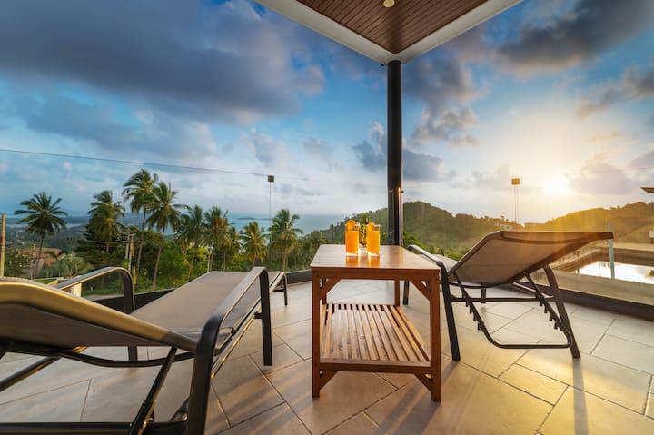 Lovely Sea View Villa In Samui - Ko Samui