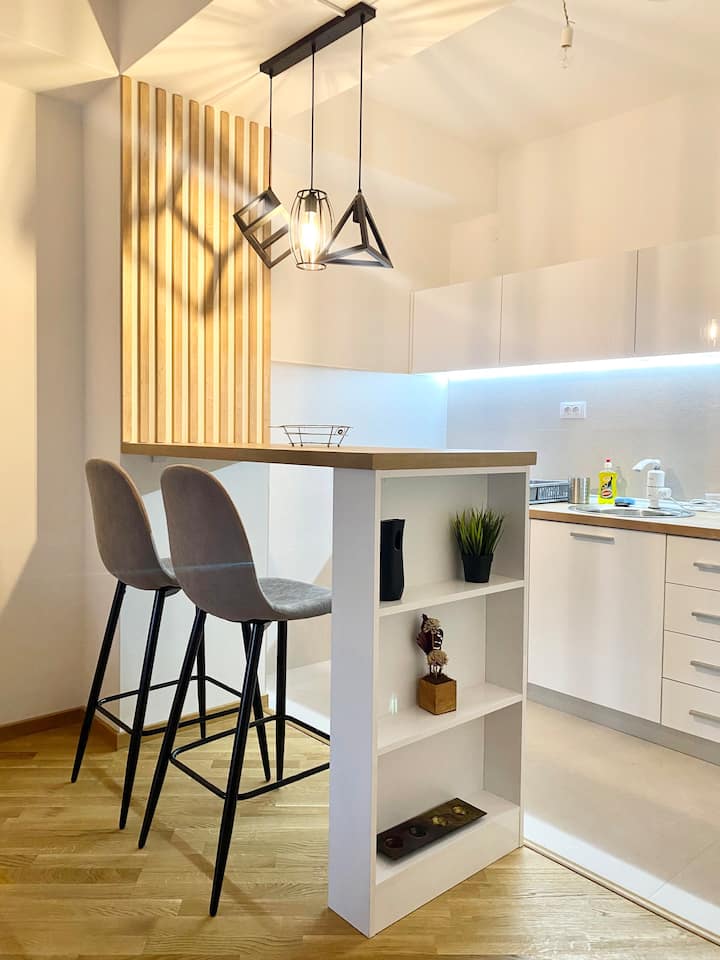 Bright Scandi Apartment - Skopje