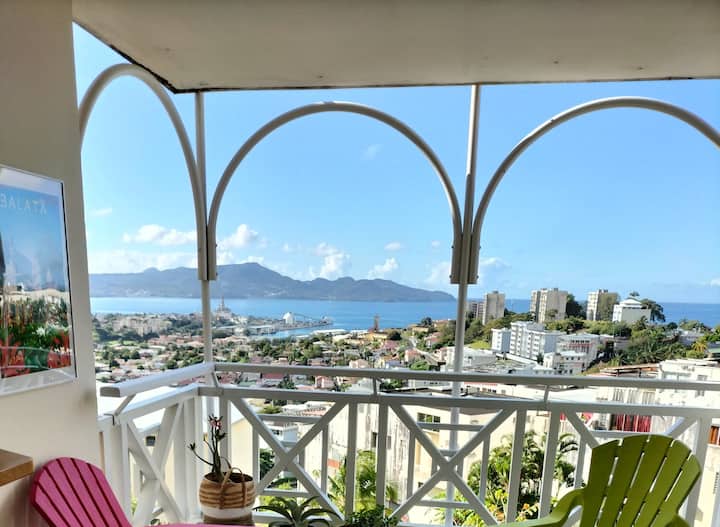 T3 Avec Terrasse Vue Mer - Fort-de-France