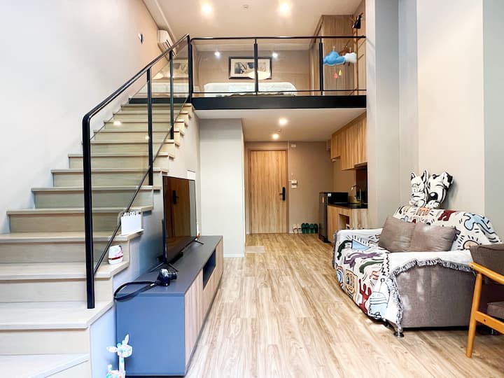 Loft/duplex Apartment/btssurasak - Yan Nawa