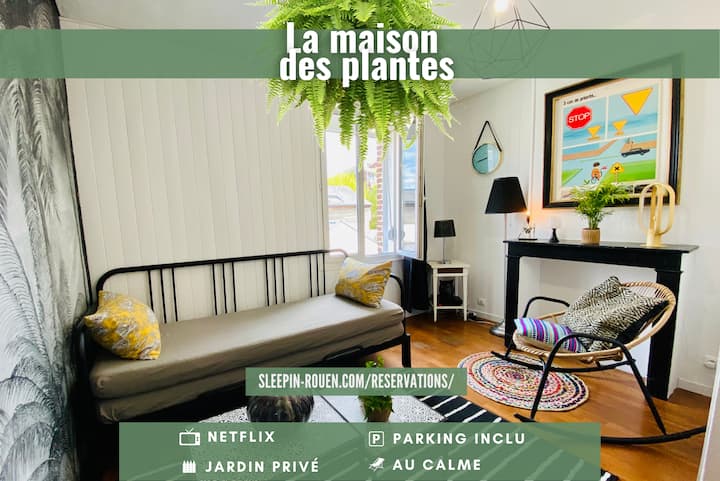 Charmante Mini Maison Atypique Et Cosy Avec Jardin - Rouen