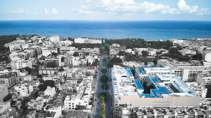 Most Beautiful Rooftop In Playa In Ipana Condos - Playa del Carmen