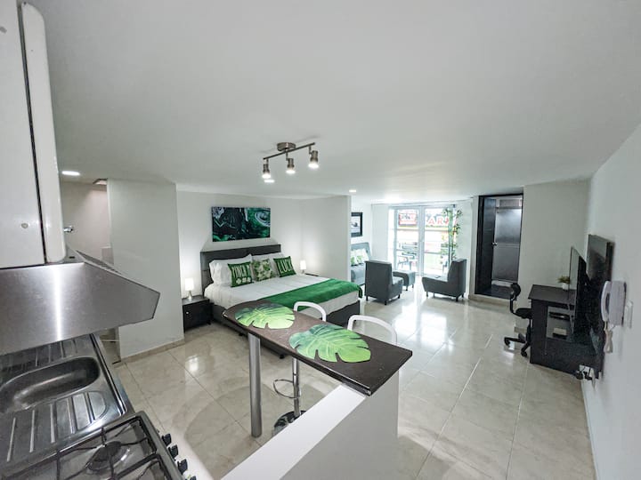 Central, Independent, Comfortable, Kitchen, Air - Acacías