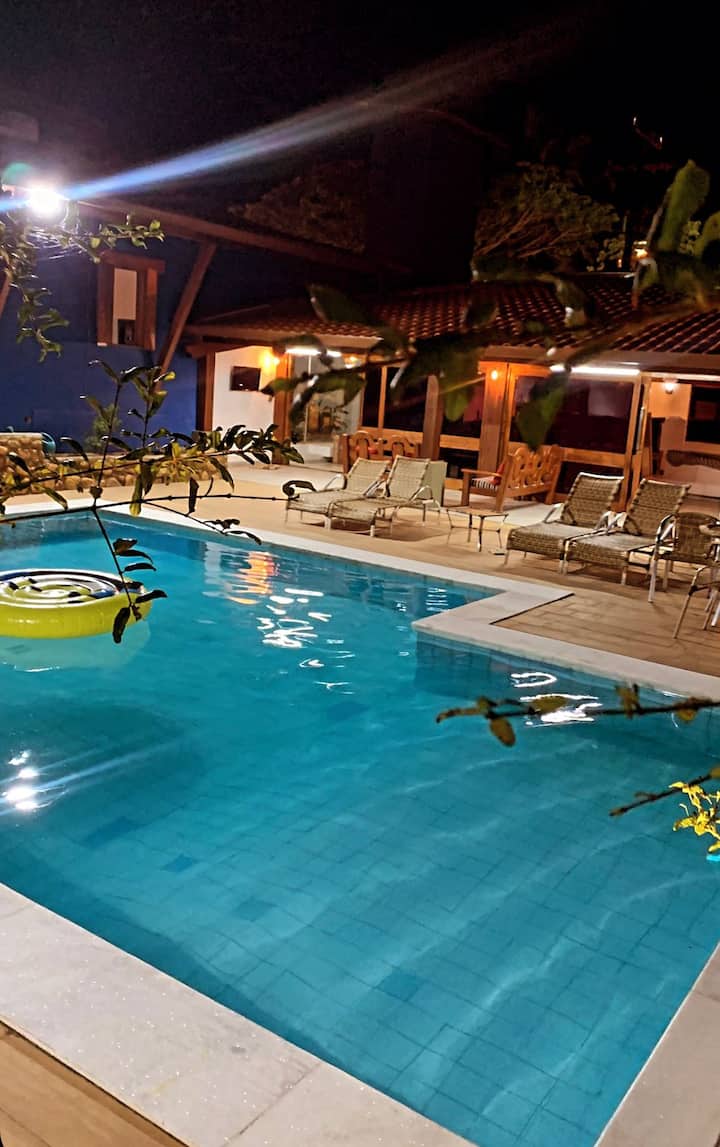 Casa De Praia Ilhéus/
Casa Piscina/
Casa Azul 147 - Ilhéus