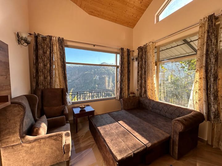 F - Floor Cottage + Valley View, Near Mall Road - Kasauli