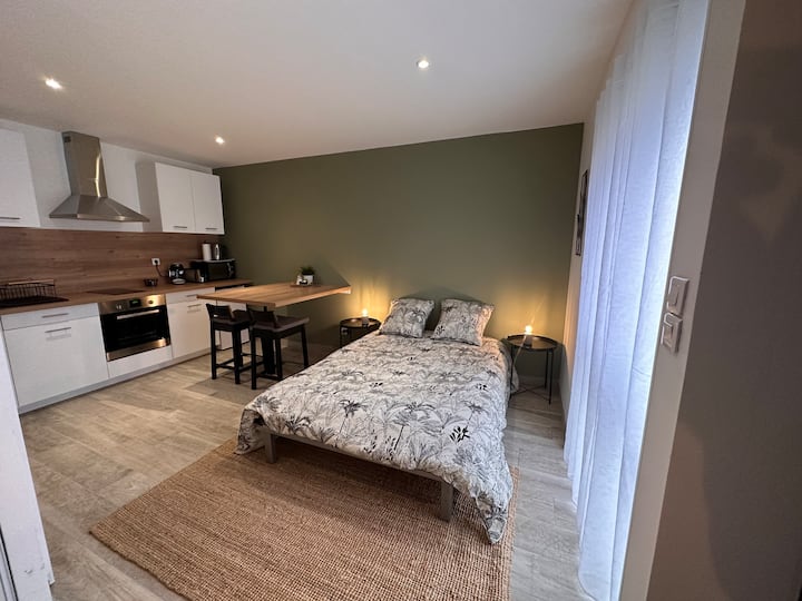 Maison Studio Avec Terrasse + Parking : «Le Kaki» - Bourges