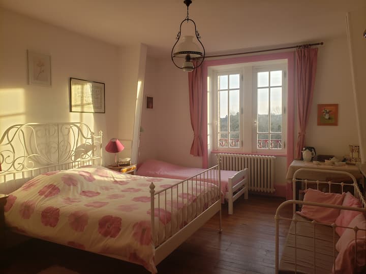 Chambre D'hôtes
Château St Roch
Chambre Myrtille - Ambazac