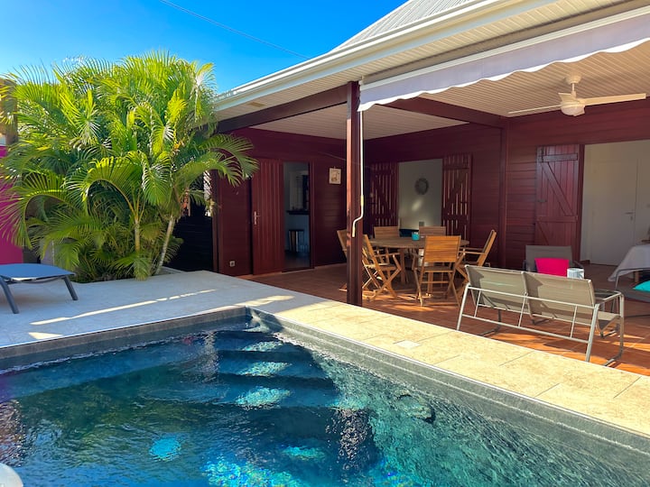 Villa Punch Passion, Piscine Privée, Proche Plages - Guadeloupe