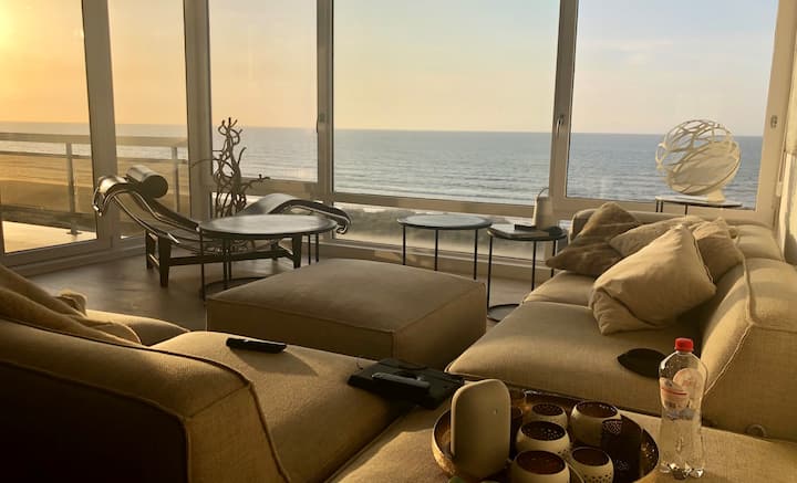 Fantastisch Panoramisch Zeezicht - Appartement - La Panne