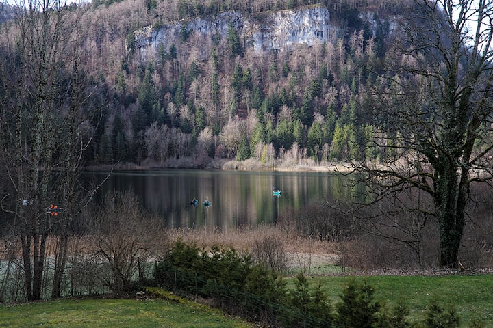 Bel Appartement Avec Vue Sur Le Lac De Bonlieu - Saint-Laurent-en-Grandvaux