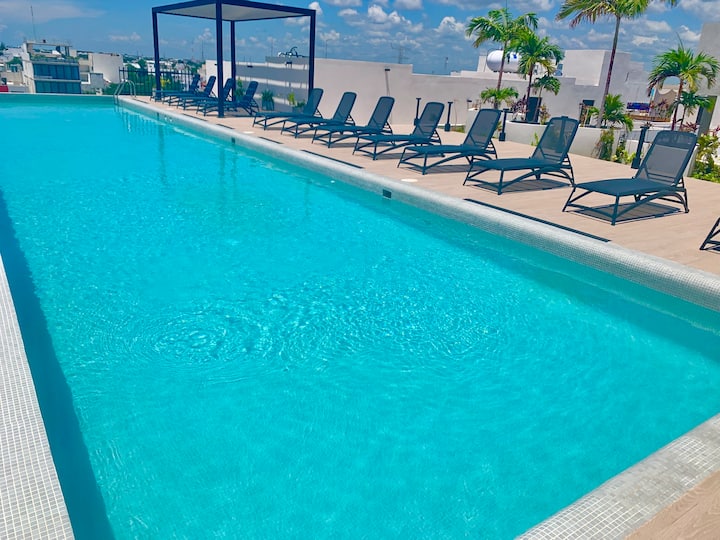 Prime Location! 3 Bdr W/ Balcony - Playa del Carmen