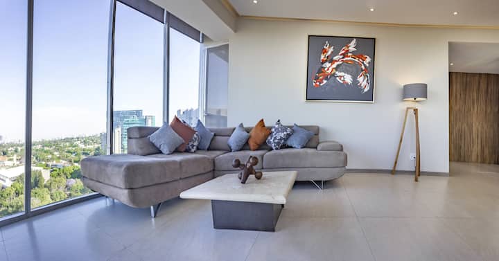 8) Cool-depto. De Lujo / Muy Equipado / Panorámico - Zapopan