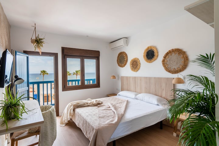 Habitacion Superior Vistas Al Mar En Playa Carboneras - Carboneras