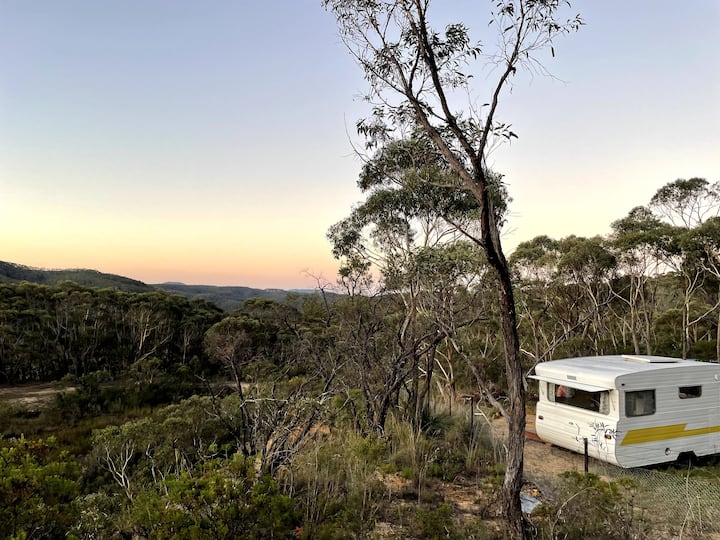 'Sunset Skies' Wild And Vintage - Wentworth Falls