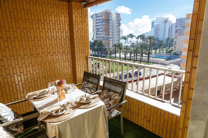 Bright Front Beach Apt With Sea Views (Atlantida) - Sueca