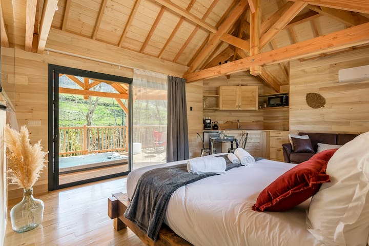 Cabane Laurier - Spa & Sauna - Ardèche