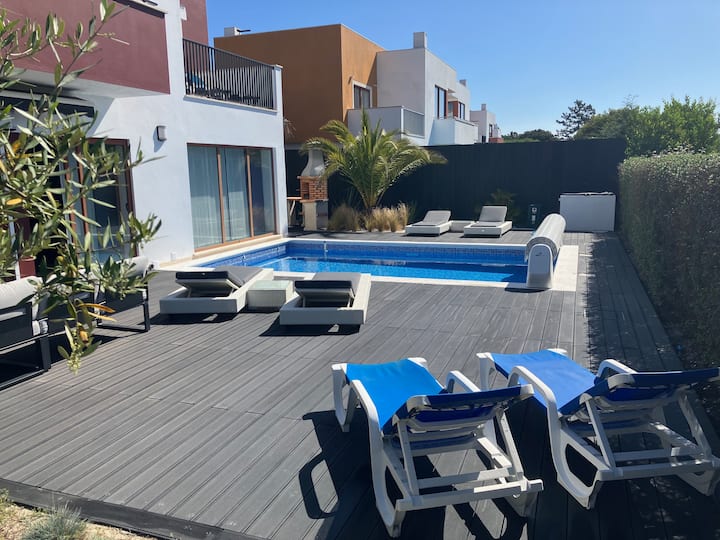 Grande Villa Avec Piscine Privée, Plages Et Golfs - Óbidos