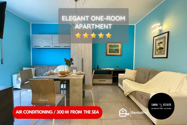 [300 Metri Dal Mare] Elegant Studio With A/c - Albenga