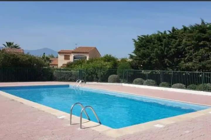 Maison De Vacances Avec Jardin Plage Piscine - Saint-Cyprien