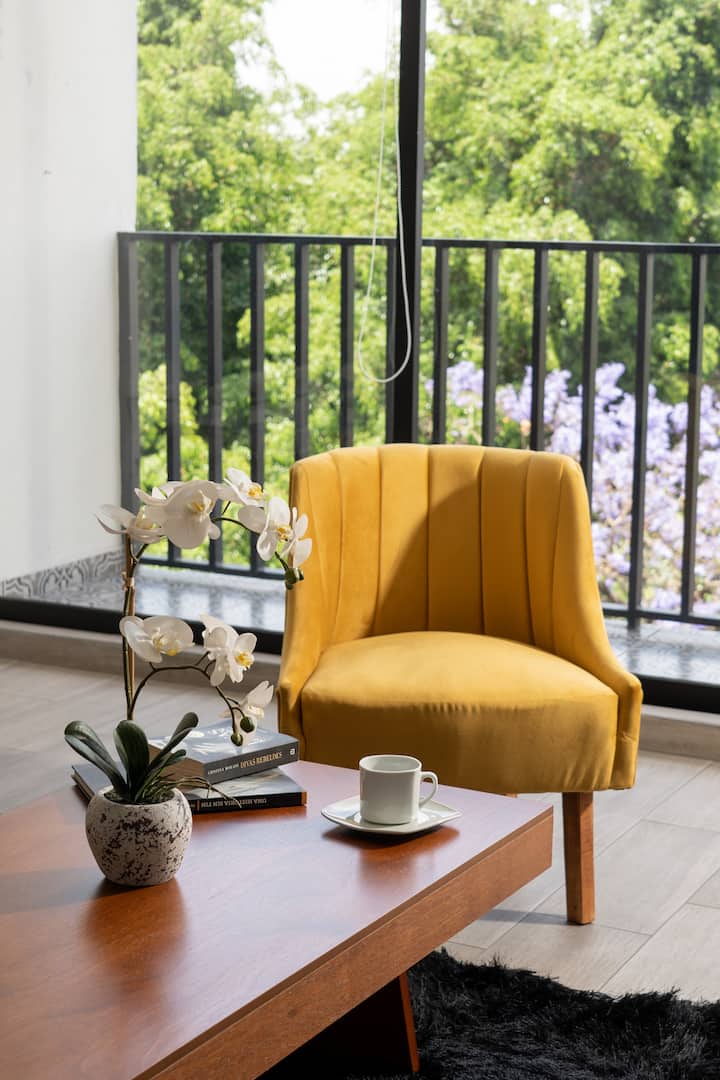 Loft Con Balcón Y Vista Panorámica - Chapultepec - Guadalajara