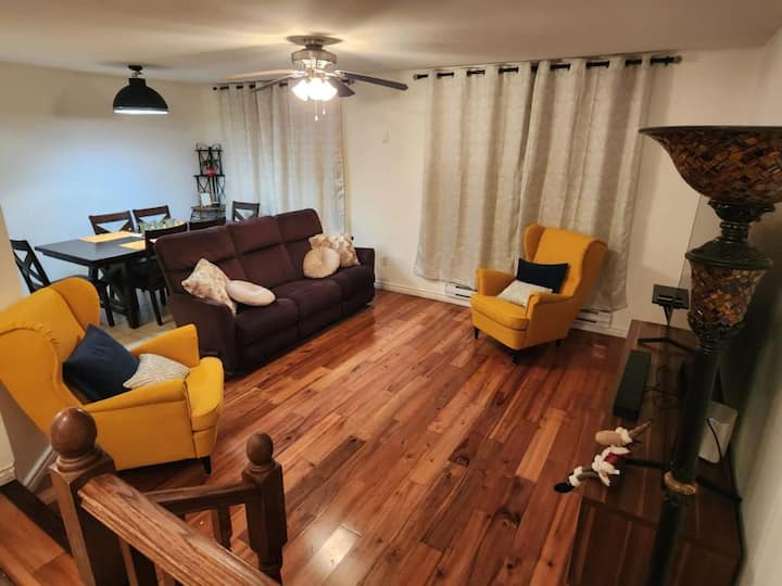 Comfortable Apartment, First Floor - Laval