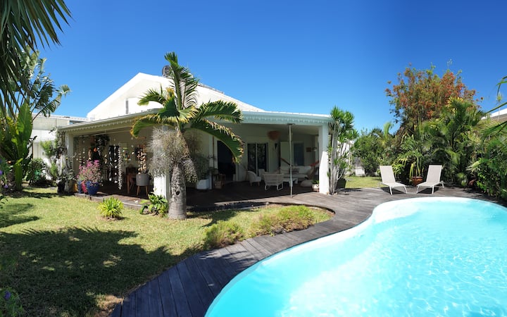 Agréable Villa Avec Piscine - La Réunion